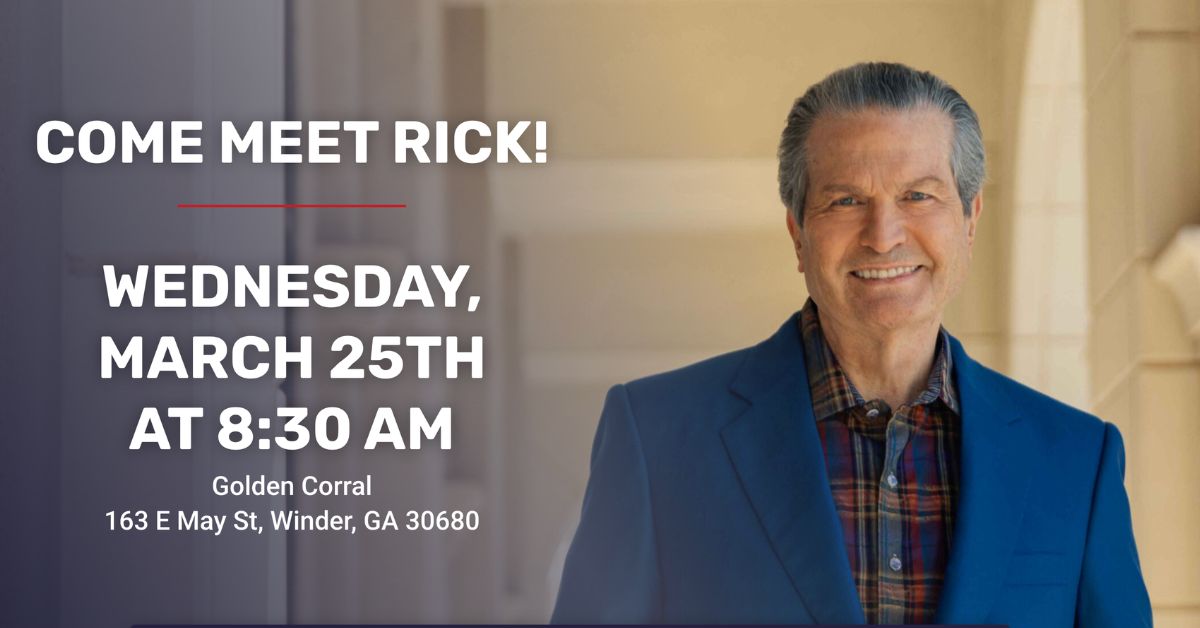 Winder Meet & Greet - Rick Jackson for Governor